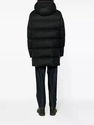 Woolrich Detachable-hood Quilted Padded Coat