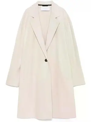 Harris Wharf London Felted Virgin Wool-cashmere Blend Coat