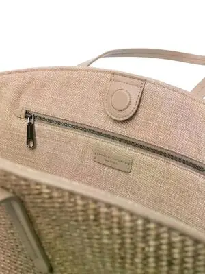 Brunello Cucinelli Woven Tote Bag