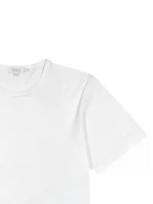 Sunspel Crew-neck T-shirt - Brown