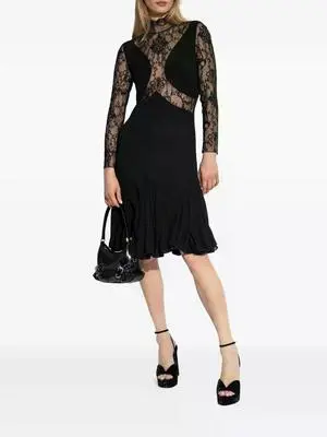 Givenchy Lace-panel Midi Dress