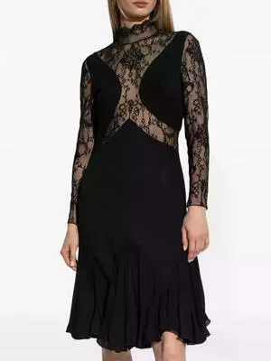 Givenchy Lace-panel Midi Dress