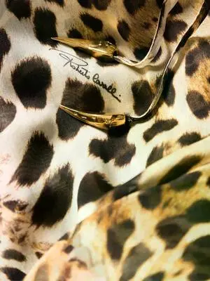 Roberto Cavalli Leopard-print Silk Beach Dress