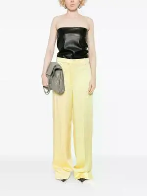 Stella McCartney Low-rise Straight-leg Trousers - Yellow