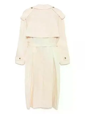 Wardrobe.NYC Belted Trench Coat - Neutrals