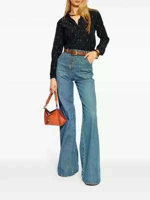 Etro Floral Diamond Grid Shirt
