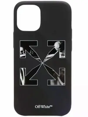 Off-White Caravaggio Arrows-print Iphone 12 Mini Case - Black