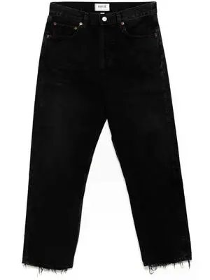 AGOLDE Distressed Cropped Jeans