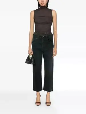 AGOLDE Distressed Cropped Jeans