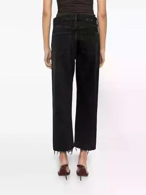 AGOLDE Distressed Cropped Jeans
