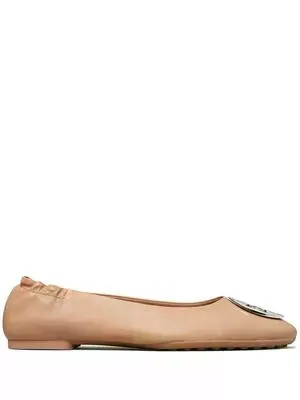 Tory Burch Claire Ballerina Shoes - Neutrals