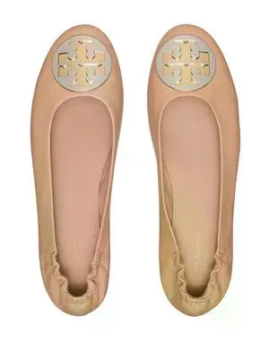 Tory Burch Claire Ballerina Shoes - Neutrals