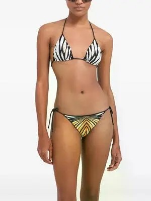 Roberto Cavalli Ray Of-print Bikini Top