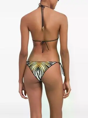 Roberto Cavalli Ray Of-print Bikini Top