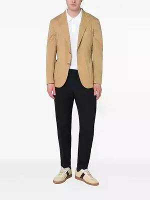 SANTANIELLO Single-breasted Blazer - Neutrals