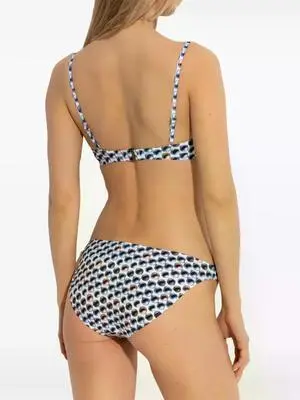 Tory Burch Eye Print Bikini Top