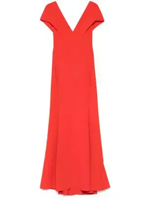 Amsale Open Back Evening Dresses