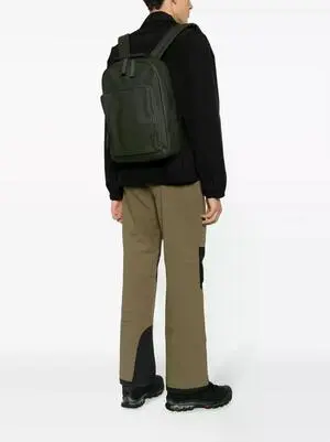Rains Book Daypack Faux-leather Backpack