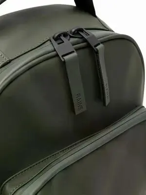 Rains Book Daypack Faux-leather Backpack