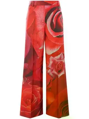 Roberto Cavalli Silk Trousers