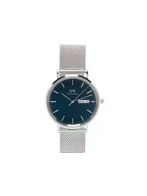 DANIEL WELLINGTON Classic Day Date 40mm Bracelet Watch - Blue