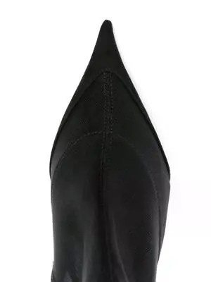 MUGLER 95mm Mesh Ankle Boots