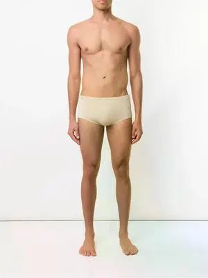 AMIR SLAMA Plain Swim Trunks