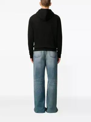 AMI Paris De Coeur Zipped Hoodie