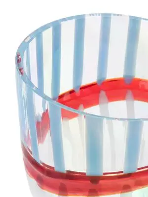 CARLO MORETTI Striped Glass - Blue