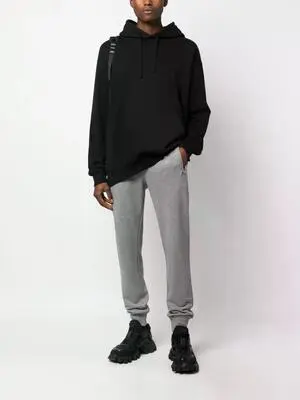 Dolce & Gabbana Drawstring Cotton Track Pants - Grey