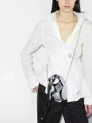 PUBLISHED BY Ruby's Lost Stone Sculptural Shoulder Bag - Silver