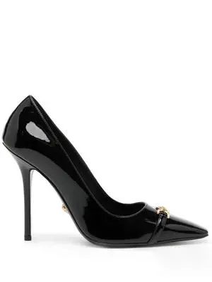 Versace 110mm Patent-finish Leather Pumps