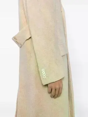Kiton Single-breasted Coat - Neutrals