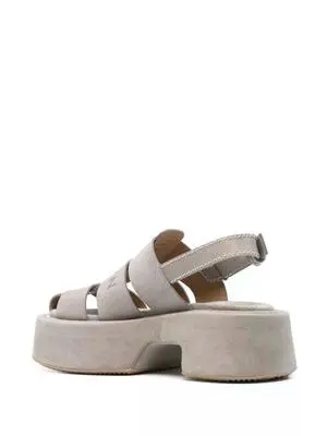 JW Anderson Suede Fisherman Platform Sandals