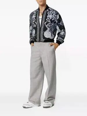 Versace Barocco Sea Reversible Bomber Jacket