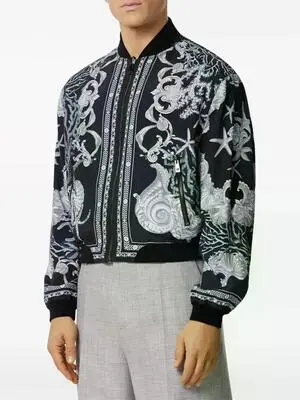 Versace Barocco Sea Reversible Bomber Jacket