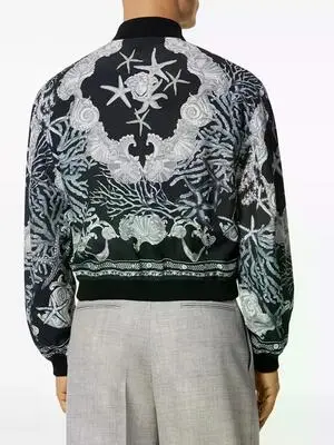 Versace Barocco Sea Reversible Bomber Jacket