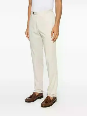 PT TORINO Tapered Chino Trousers - Neutrals