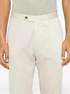 PT TORINO Tapered Chino Trousers - Neutrals