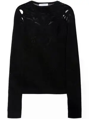 Off-White Arrow Fishnet Top