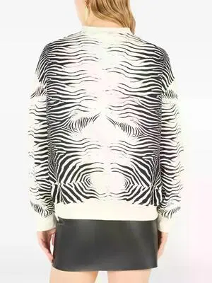 Roberto Cavalli Zebra-print Sweatshirt