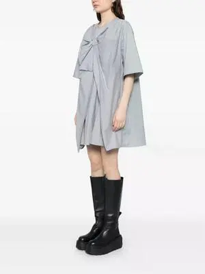 JNBY Bow-detail Dress - Blue