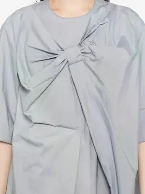 JNBY Bow-detail Dress - Blue
