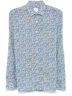XACUS Floral-print Shirt
