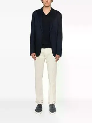 Corneliani Straight-leg Trousers - Neutrals
