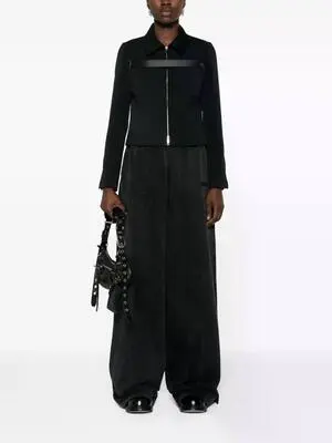 Vetements Crystal-embellished Track Pants