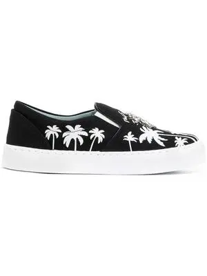 CHIARA FERRAGNI Chiara Suite Slip-on Sneakers