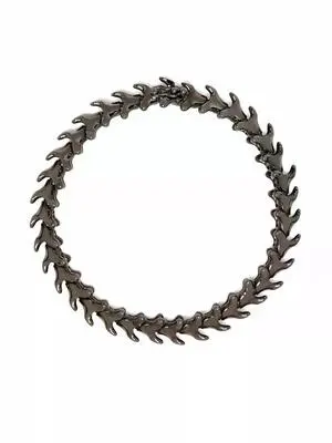SHAUN LEANE Serpents Trace Slim Bracelet - Black