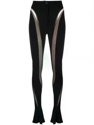 MUGLER Illusion Panelled Trousers