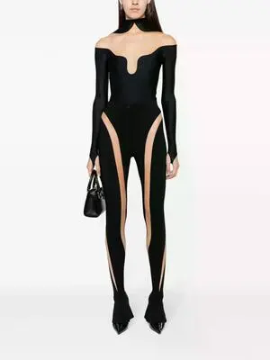 MUGLER Illusion Panelled Trousers